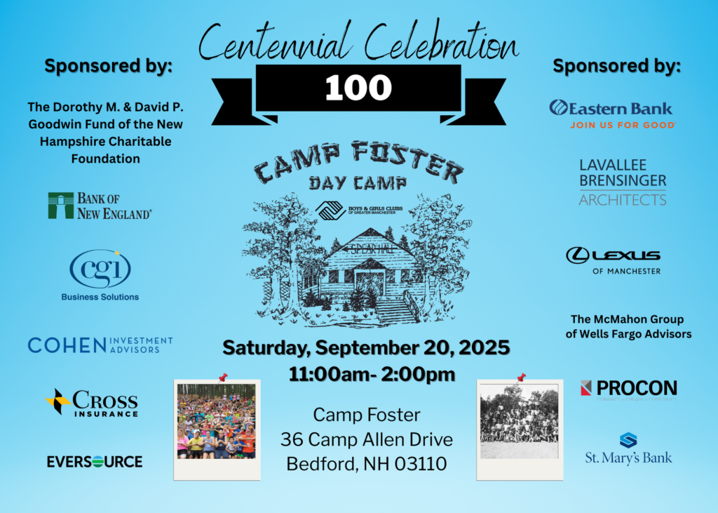 Camp Foster Centennial Celebration - Boys & Girls Clubs of Greater ...